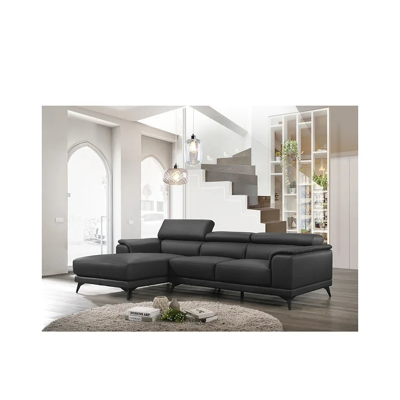 Milano Soft Leather Sectional – Atmosphere Interiors